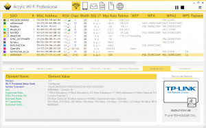 Acrylic WiFi Professional - The software for networking professionals