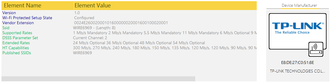 WiFi software tool - Acrylic WiFi Free and professional v2.0