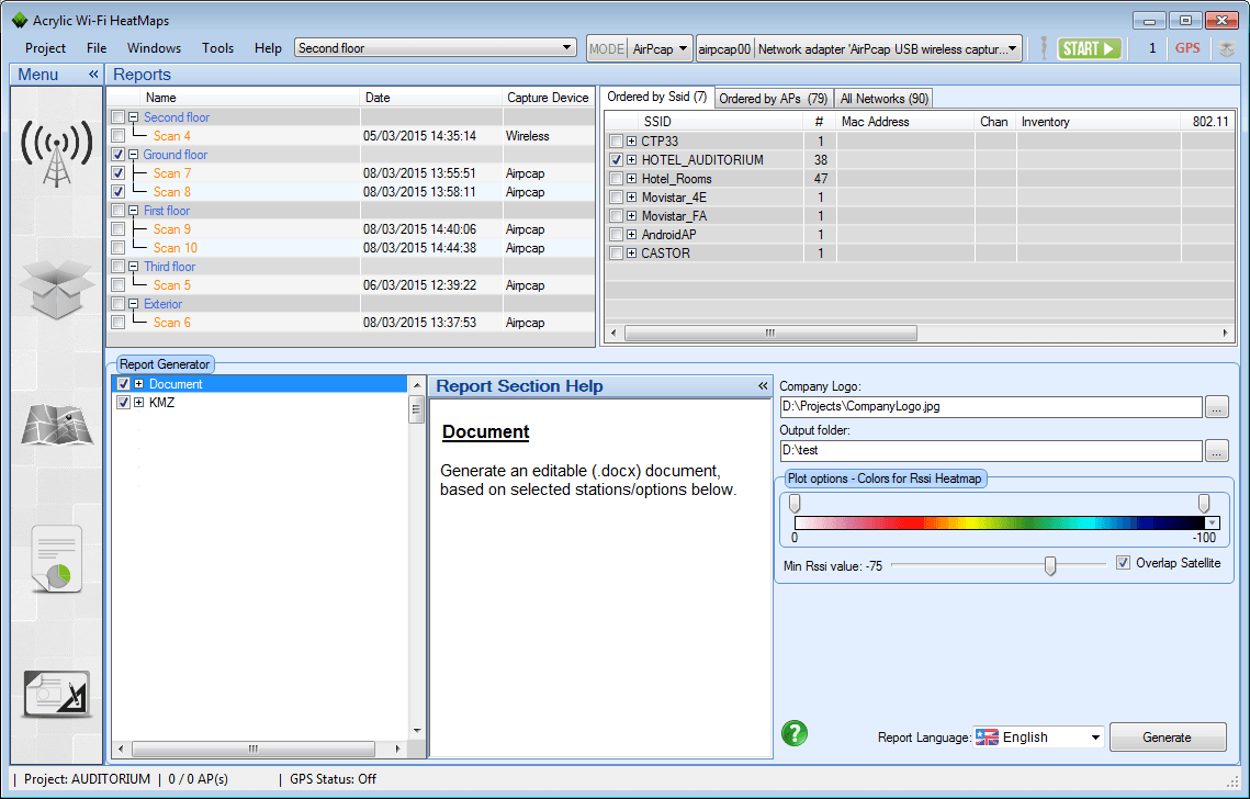 How To Create A Wi Fi Coverage Report Using Acrylic Heatmaps