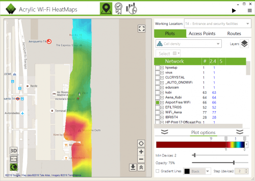 Site survey project - Wi-Fi analysis at an airport