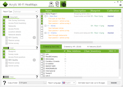 How to create a Wi-Fi coverage report using Acrylic Heatmaps