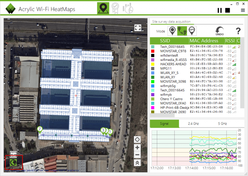 Wi-Fi Monitoring - Wi-Fi Site Survey Measurements
