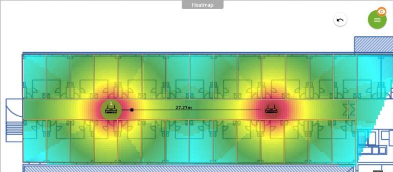 wifi planning, Design and locate access points in a simulation.