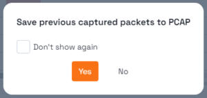 PCAP wifi, Capture and storage of wireless traffic on windows 10