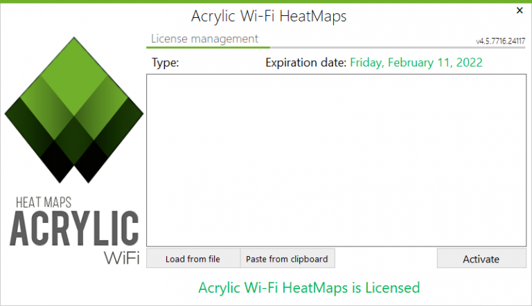 ¿How to download and activate Acrylic license?