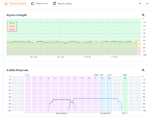 Acrylic WiFi Analyzer for Windows, Troubleshooting your WiFi