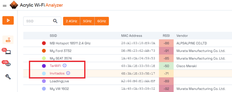 10 tips for advanced wifi analysis with Acrylic Wi-Fi Analyzer