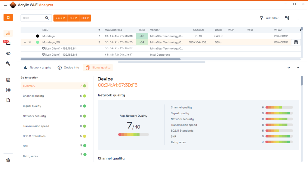 WiFi Quality - Analyze and evaluate your Internet connection.
